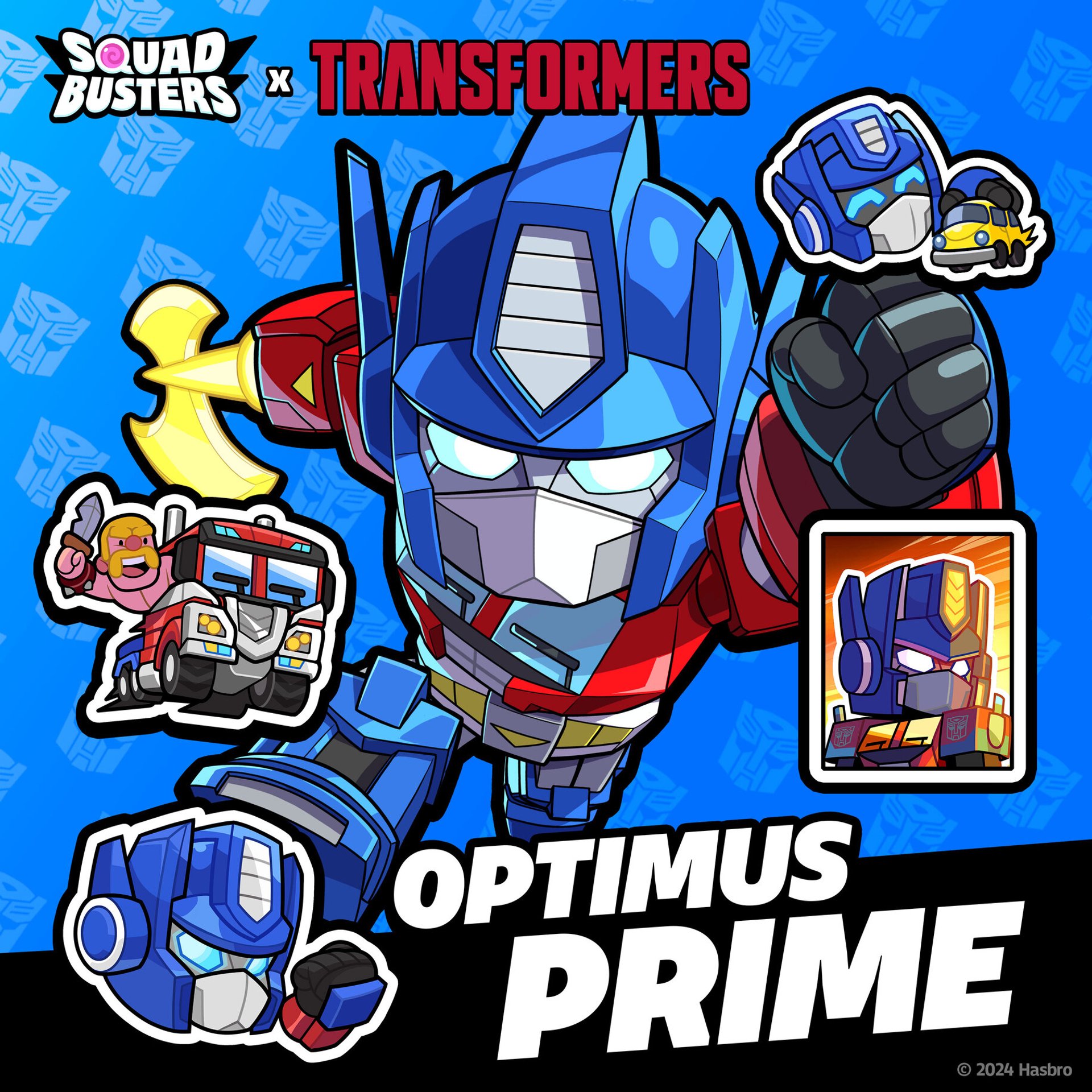 Squad Busters: forzieri stellari e Transformers
